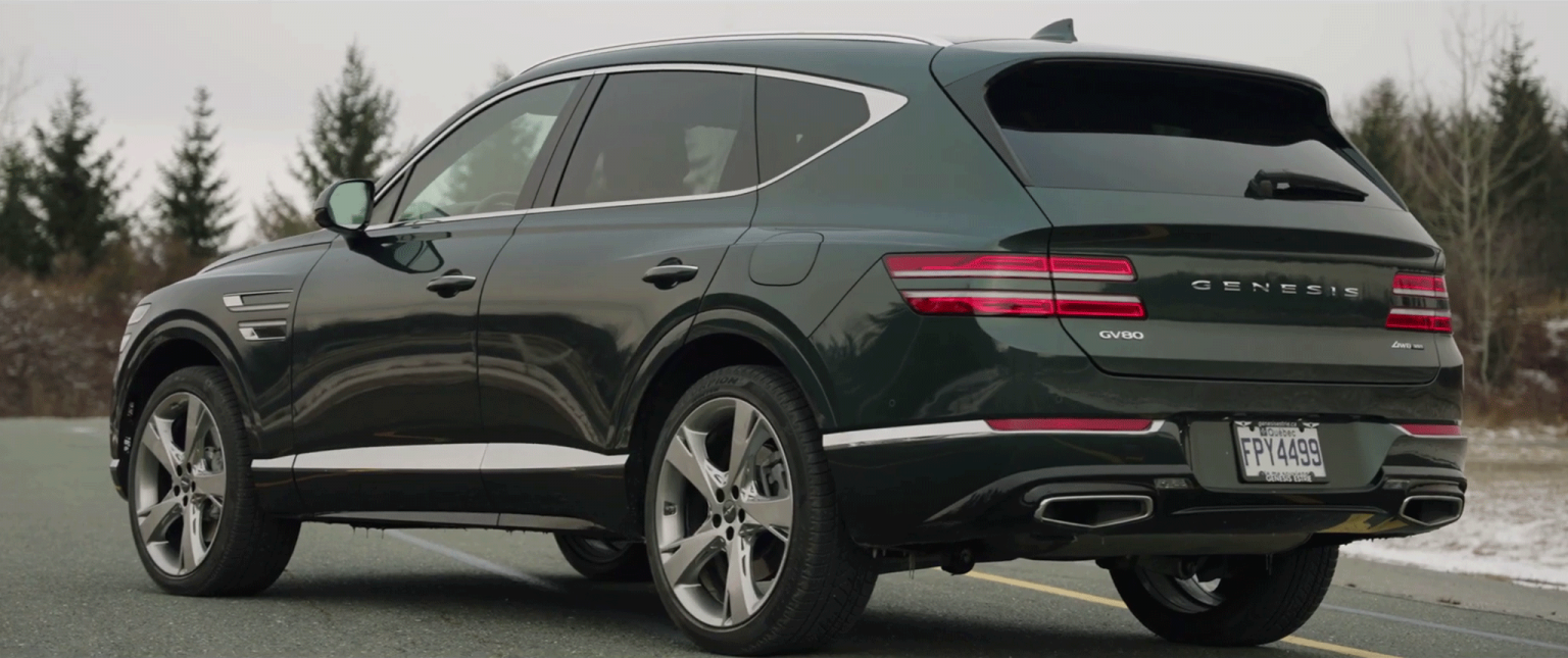 Essai Genesis GV80 – Le meilleur VUS de luxe | Groupe Beaucage